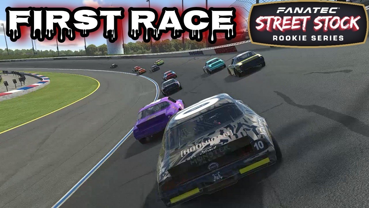 Survived My First Noob Nascar Race In iRacing / G29 Wheel / İlk Nascar ...