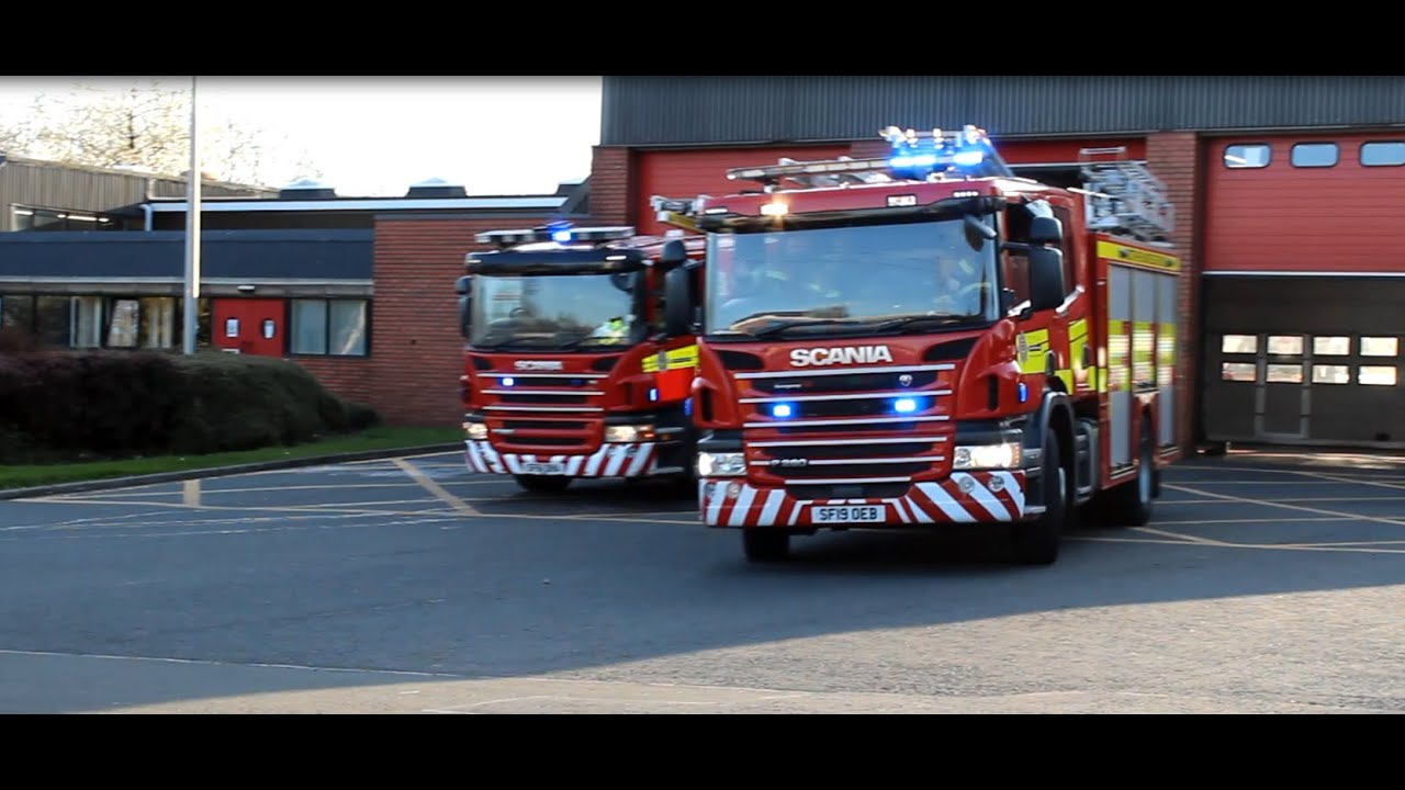Springburn's Pumps + Maryhill's Aerial Ladder Platform Responding ...