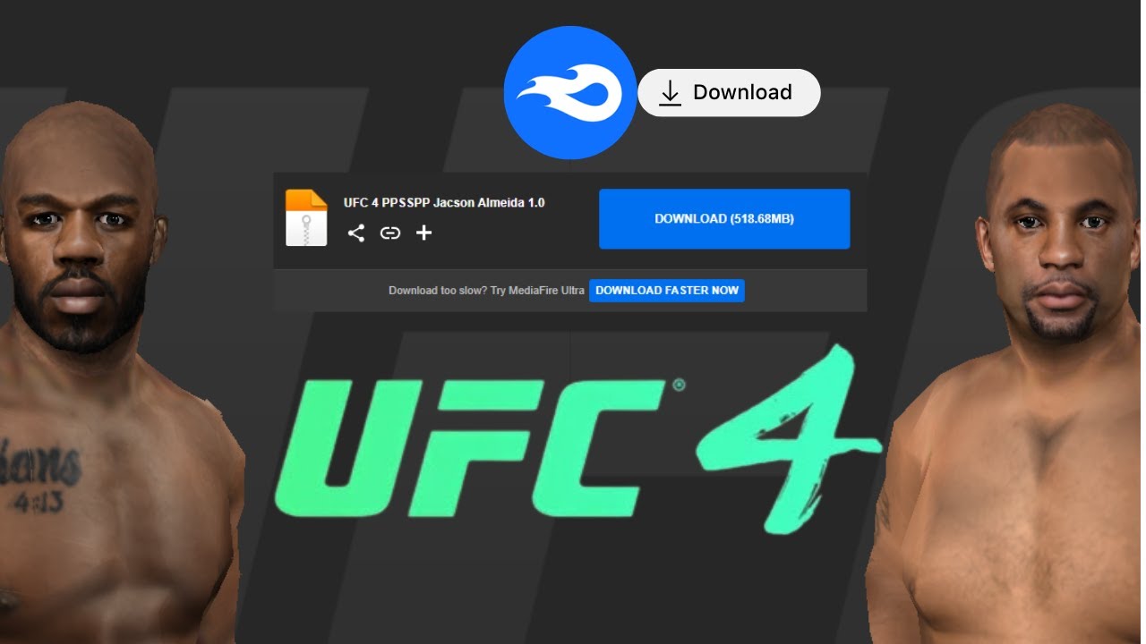 MOD UFC 4 V1 PPSSPP COMO CONFIGURAR NO PPSSPP - YouTube