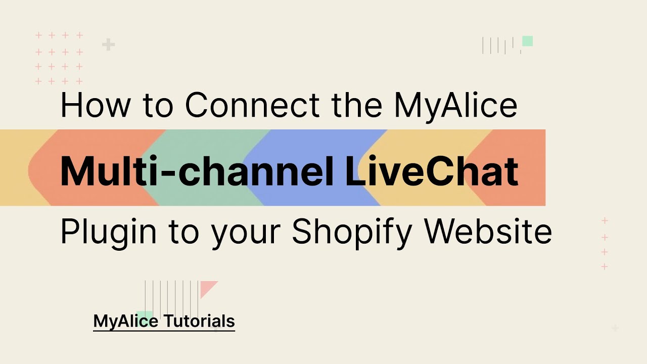How to Connect the MyAlice multi channel LiveChat Plugin to your ...