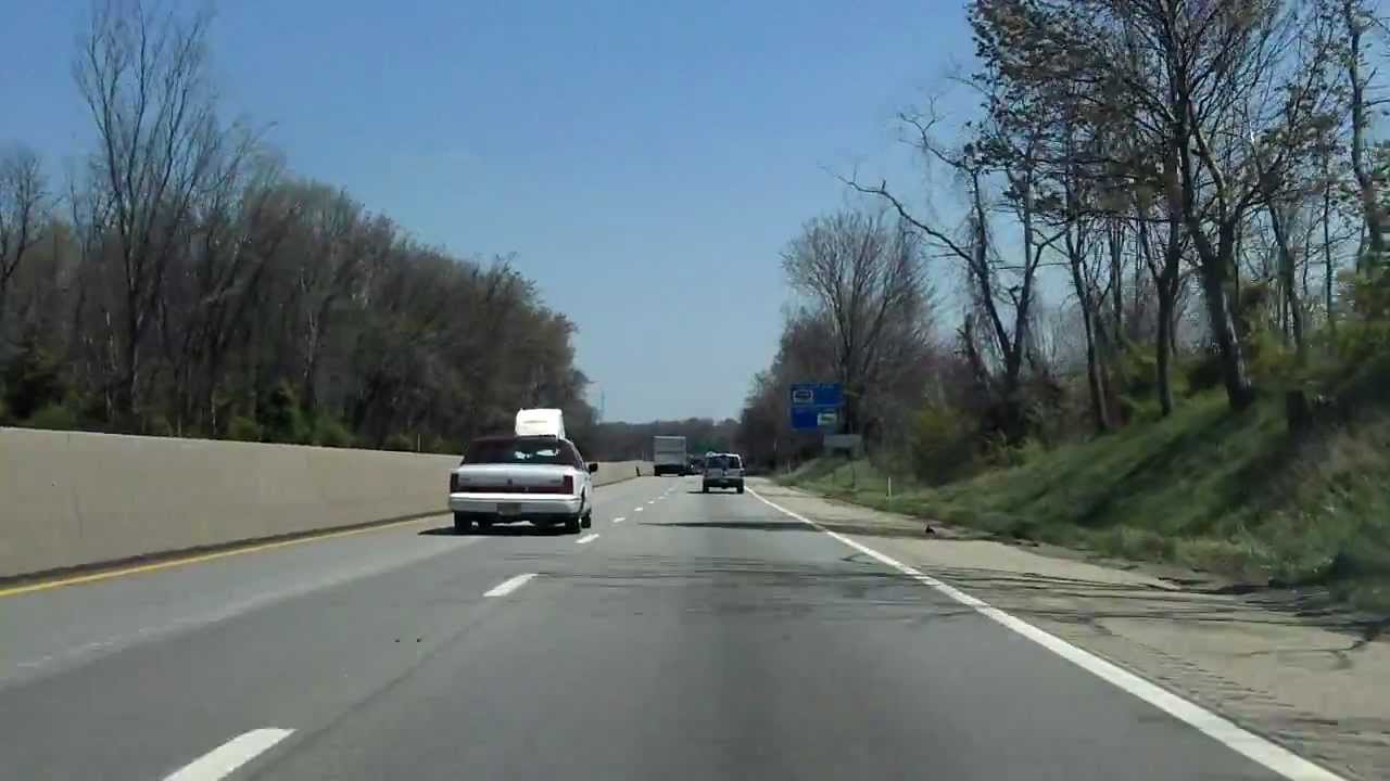 Interstate 70 - Pennsylvania (Exits 46 to 51) eastbound - YouTube