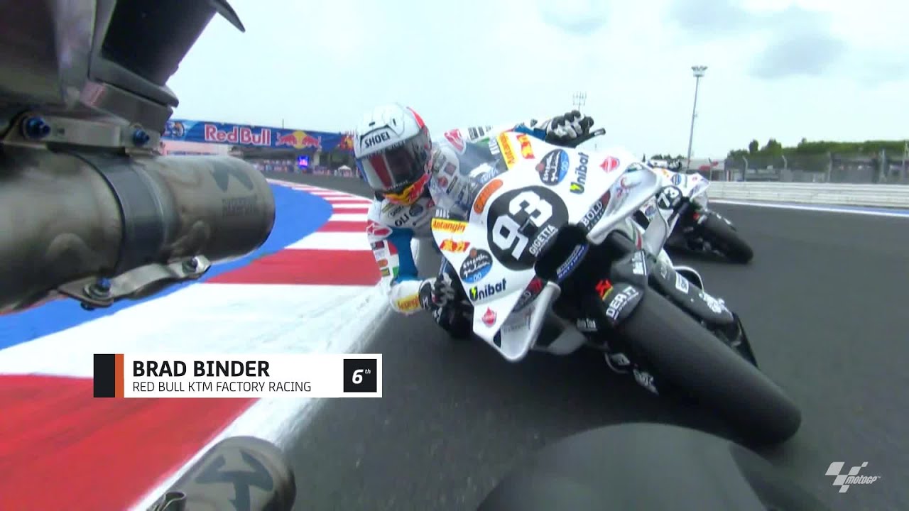 This is what it feels to be a #MotoGP rider! Jump on board with Binder ...