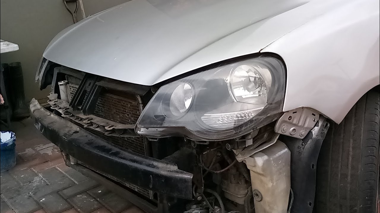 Doing bonnet, bumper,light fitment or getting it right on a Polo Gti ...