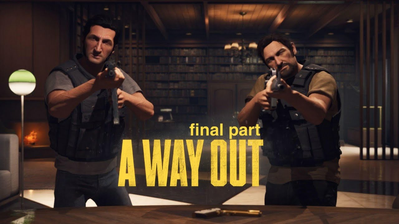 A WAY OUT online co-op gameplay | spacebar gaming lets rob | FINAL PART ...