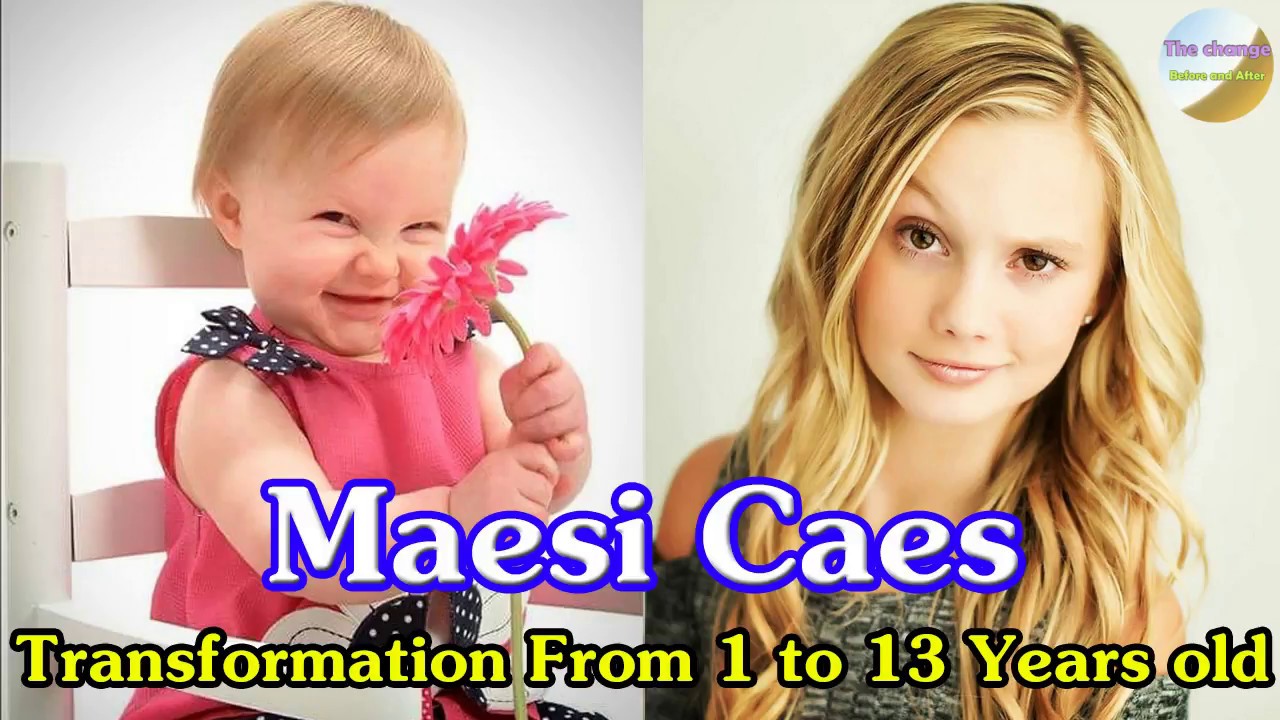 Maesi Caes transformation from 1 to 13 years old - YouTube