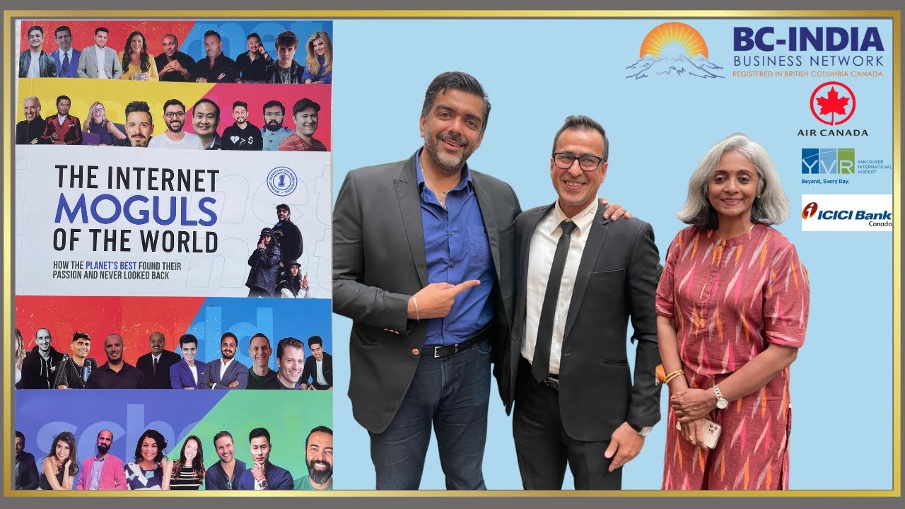 Internet Moguls Of The World - Happy Bains with Avi Arya Author & Sobhana of BC-INDIA #book # ...