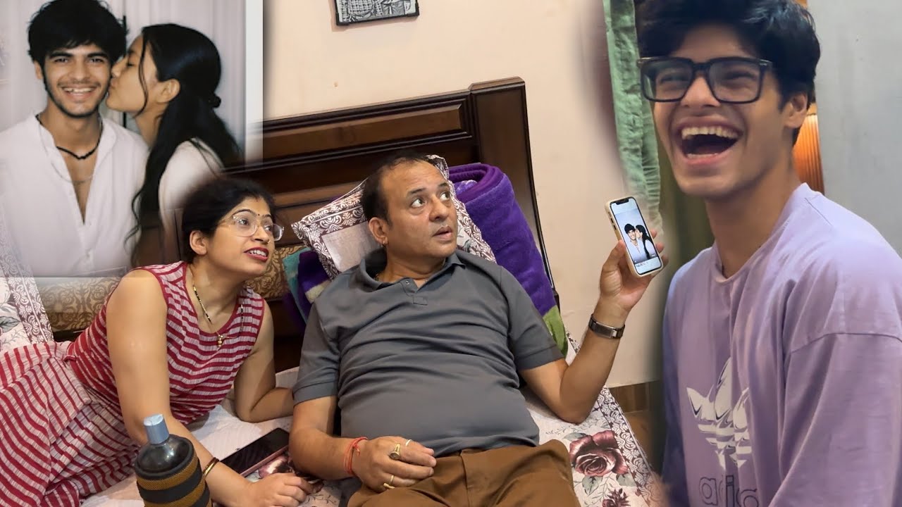 Om Ki KISS Karne Wali Photo Papa Tak Pohuch Gayi 🫢FAKE Ai Photo Prank ...