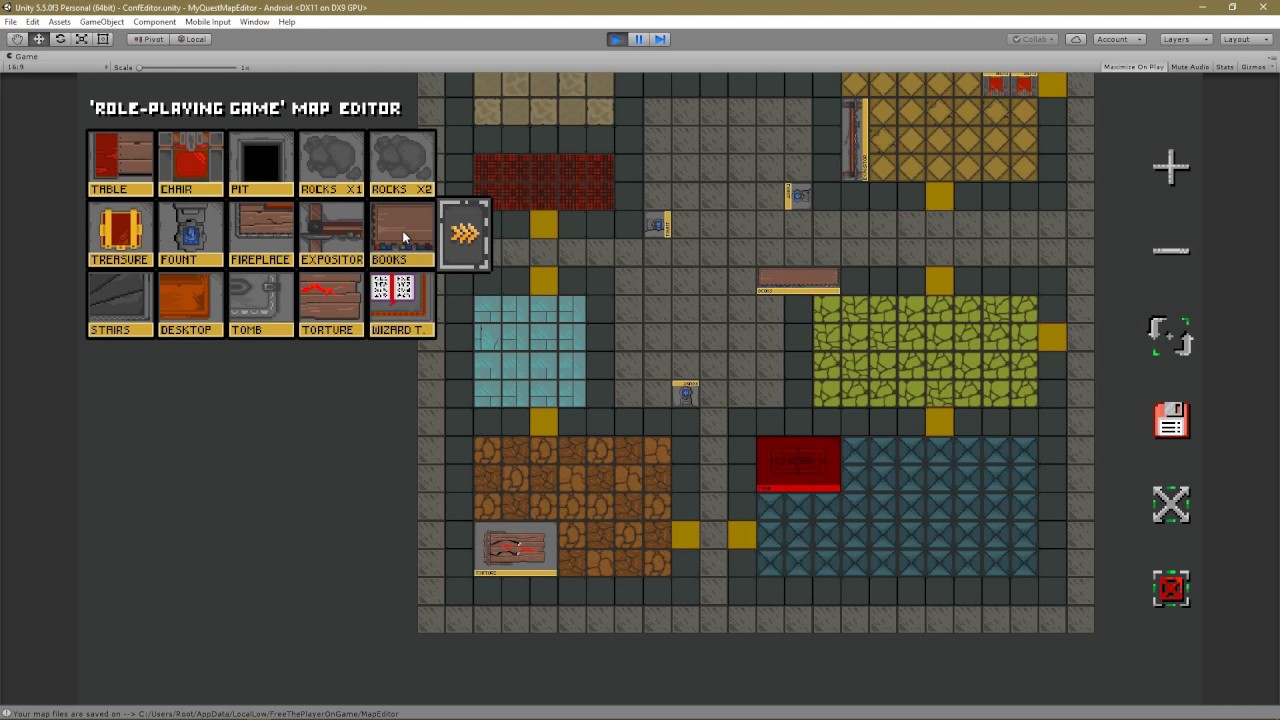 Role-Playing Map Editor for Unity - YouTube
