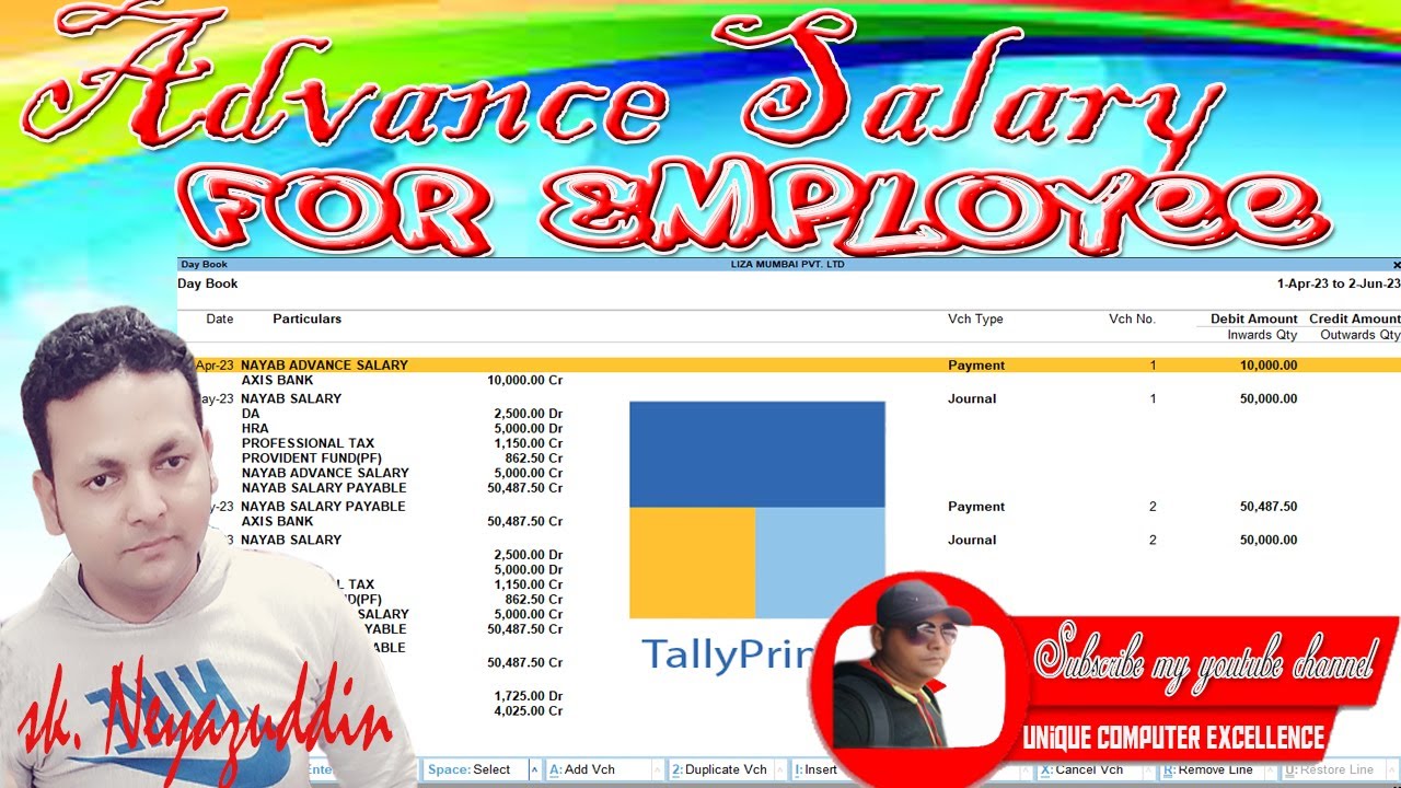 ADVANCE SALARY IN TALLY PRIME tallyprime YouTube advance-salary-in-tally-prime-tallyprime-youtube