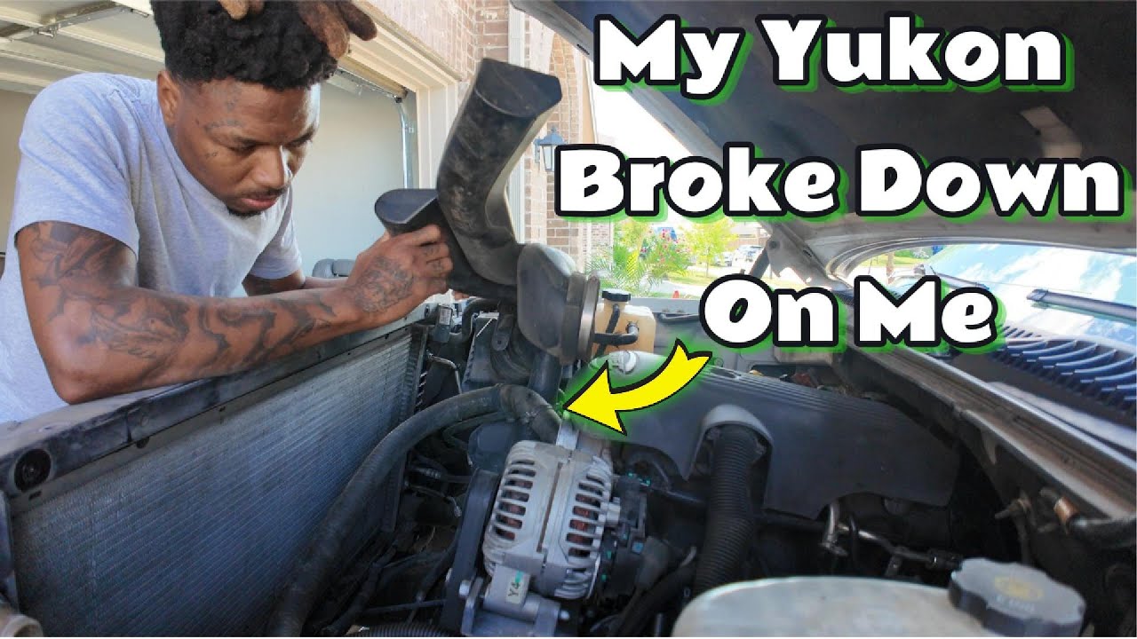 How to Remove 05 Yukon Radiator!! - YouTube