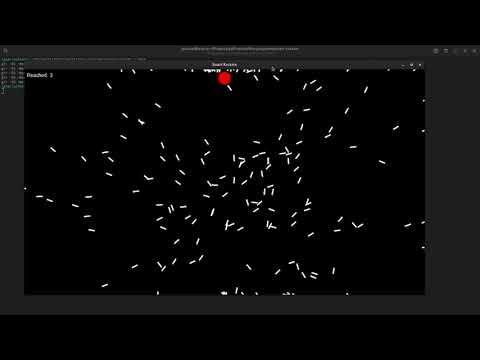 Smart Rockets Simulation: Genetic Algorithm in C++ and SFML - YouTube