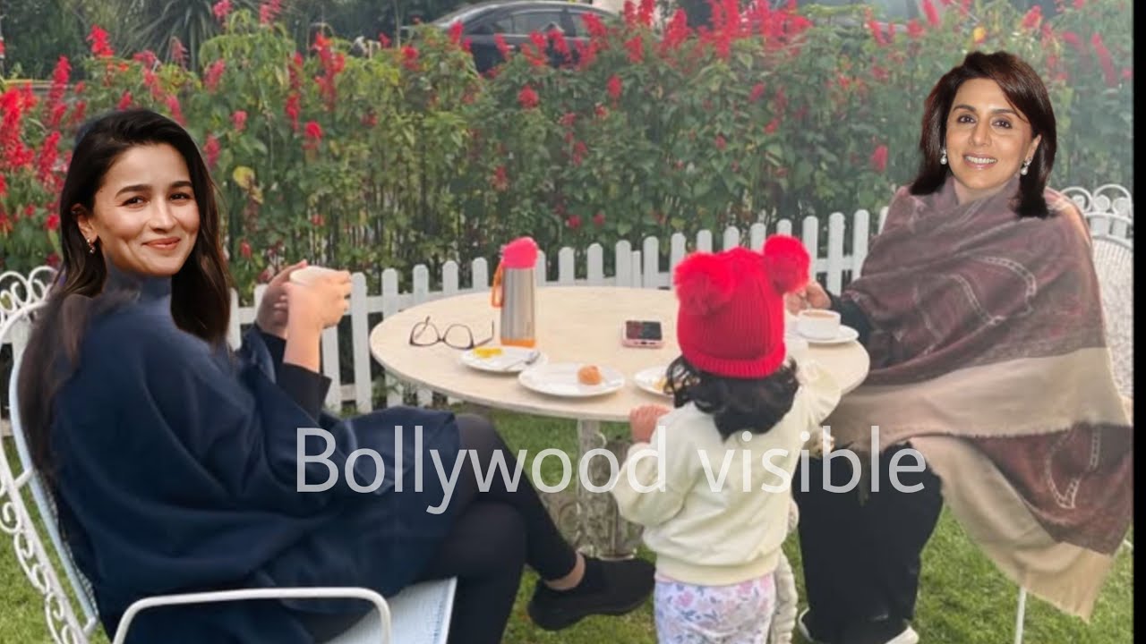 Pregnant Alia Bhatt neetu kapoor raha kapoor tea time gossip at home in ...