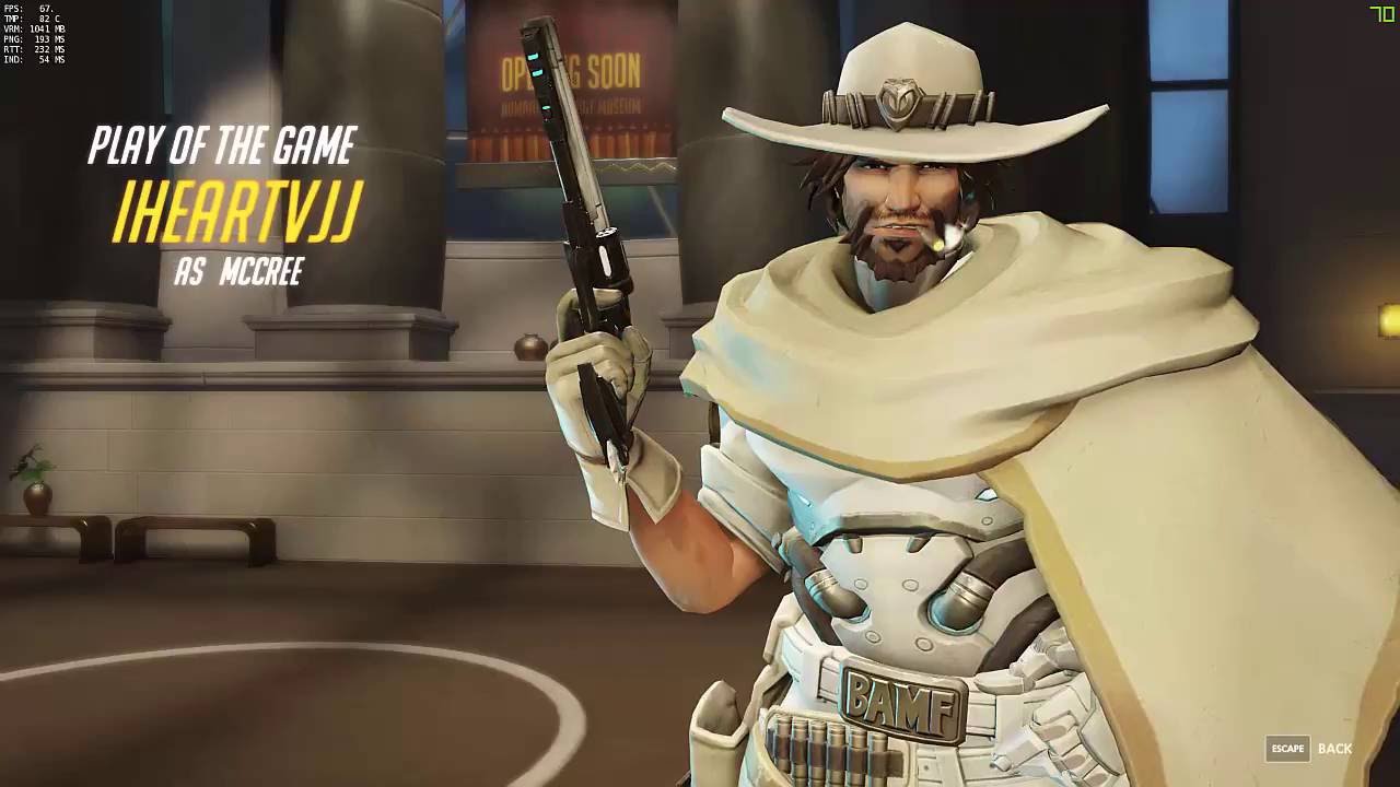Overwatch Mccree Highlight - YouTube