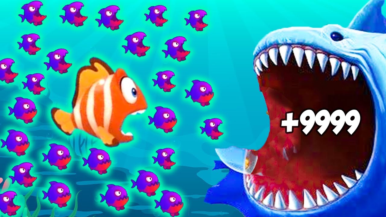 All Levels Eat Fish io Walkthrough Tutorial Games Mobile - Top Big Fish ...