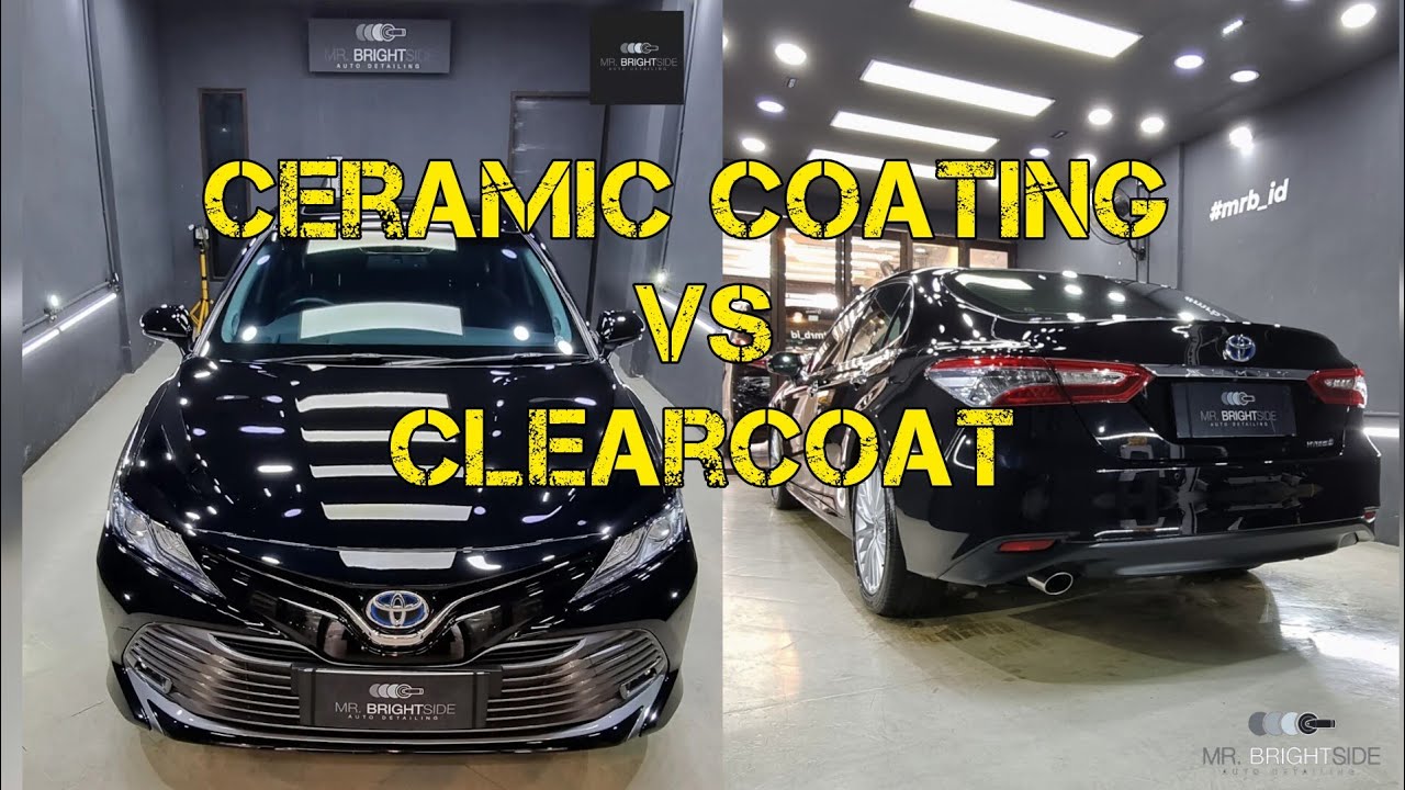 Nano Ceramic Coating vs lapisan Pernish ( Clearcoat ) - YouTube