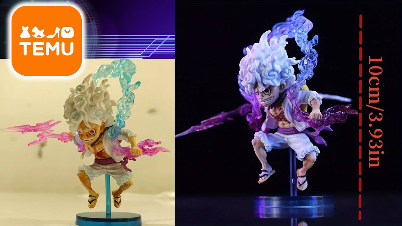 07 Unboxing Temu One Pice Figur - YouTube