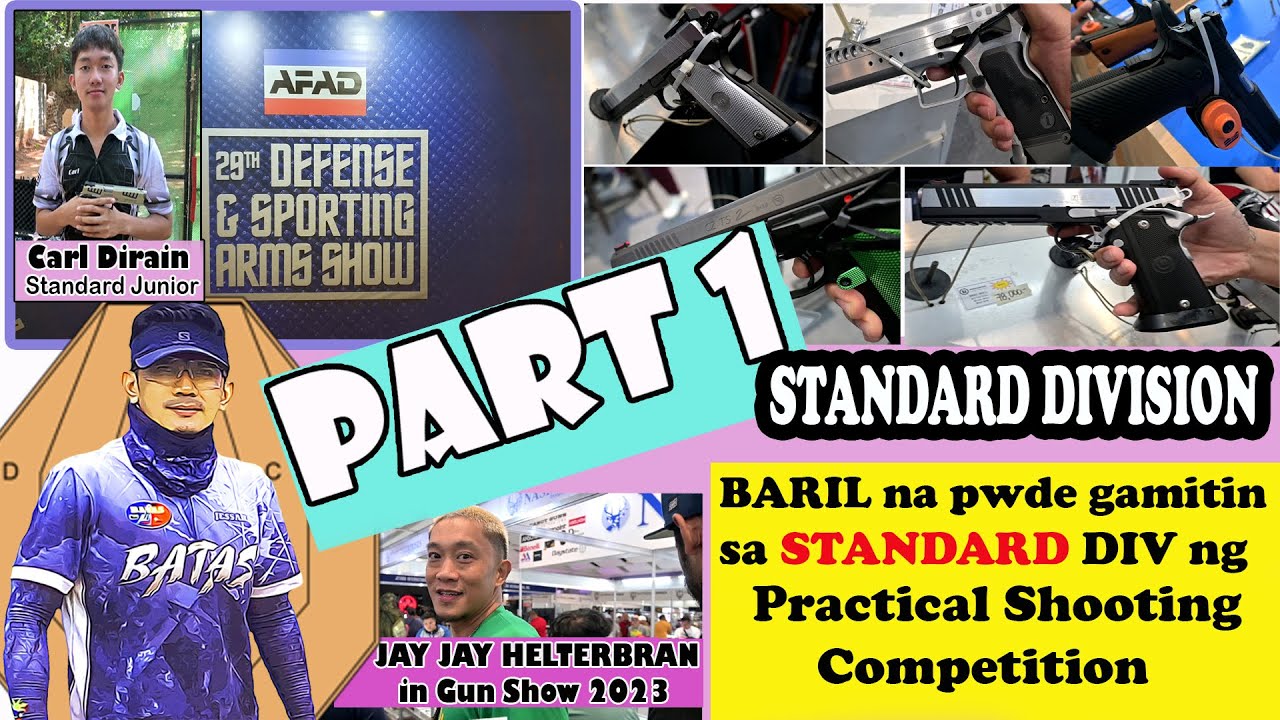 PART 1 | GUN SHOW 2023 @SMX MOA | ALAMIN ANG MGA BARIL NA PWDE GAMITIN ...