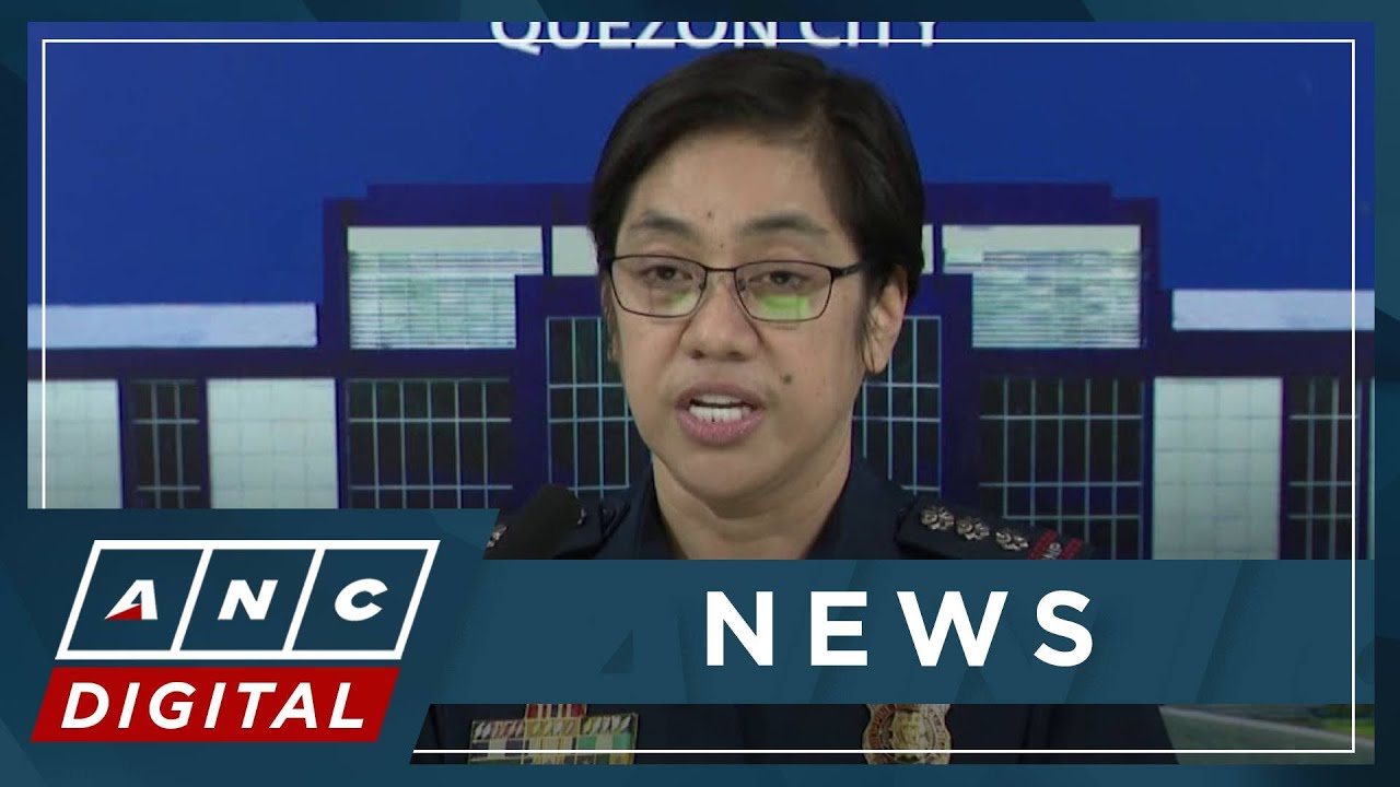 PNP: Case folders of police under investigation not missing | ANC - YouTube
