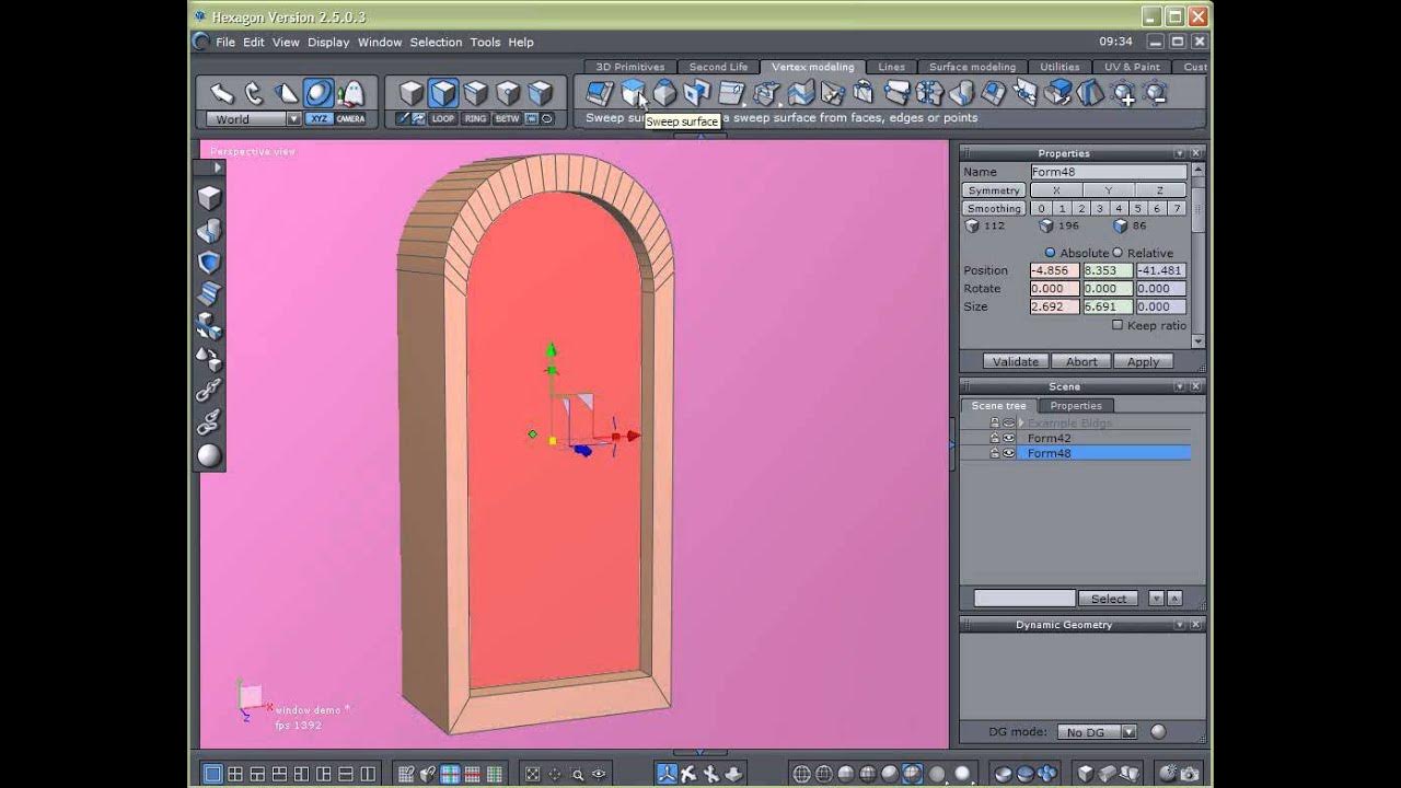 Modeling windows, part one [hp1] - YouTube
