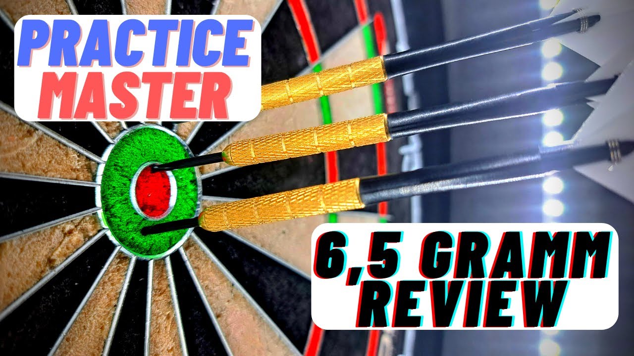PracticeMaster 6,5 Gramm I Steeldarts I Testbericht🎯 - YouTube