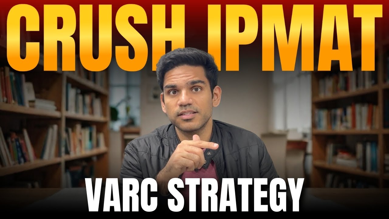 Best VARC strategy to crack IPMAT 2025 - YouTube