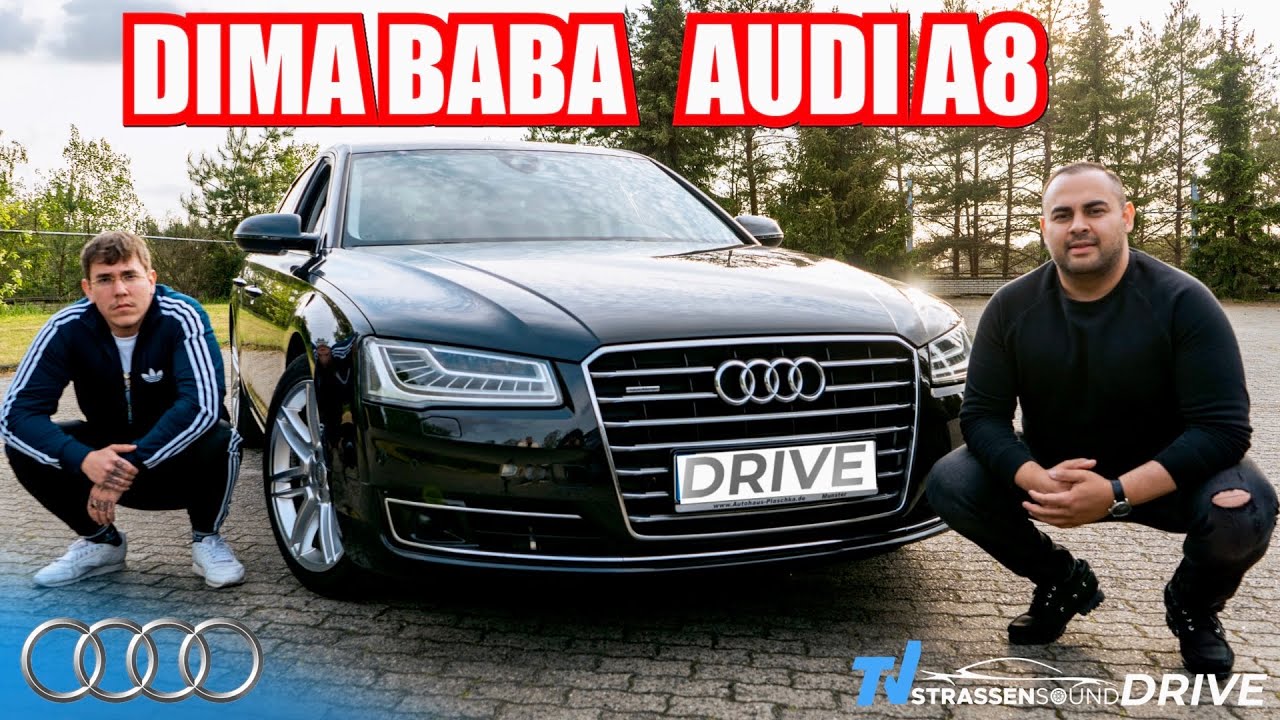 AUDI A8 Luxuslimousine von DIMA BABA | "The Transporter" | 🚗 Drive by TV Strassensound - YouTube