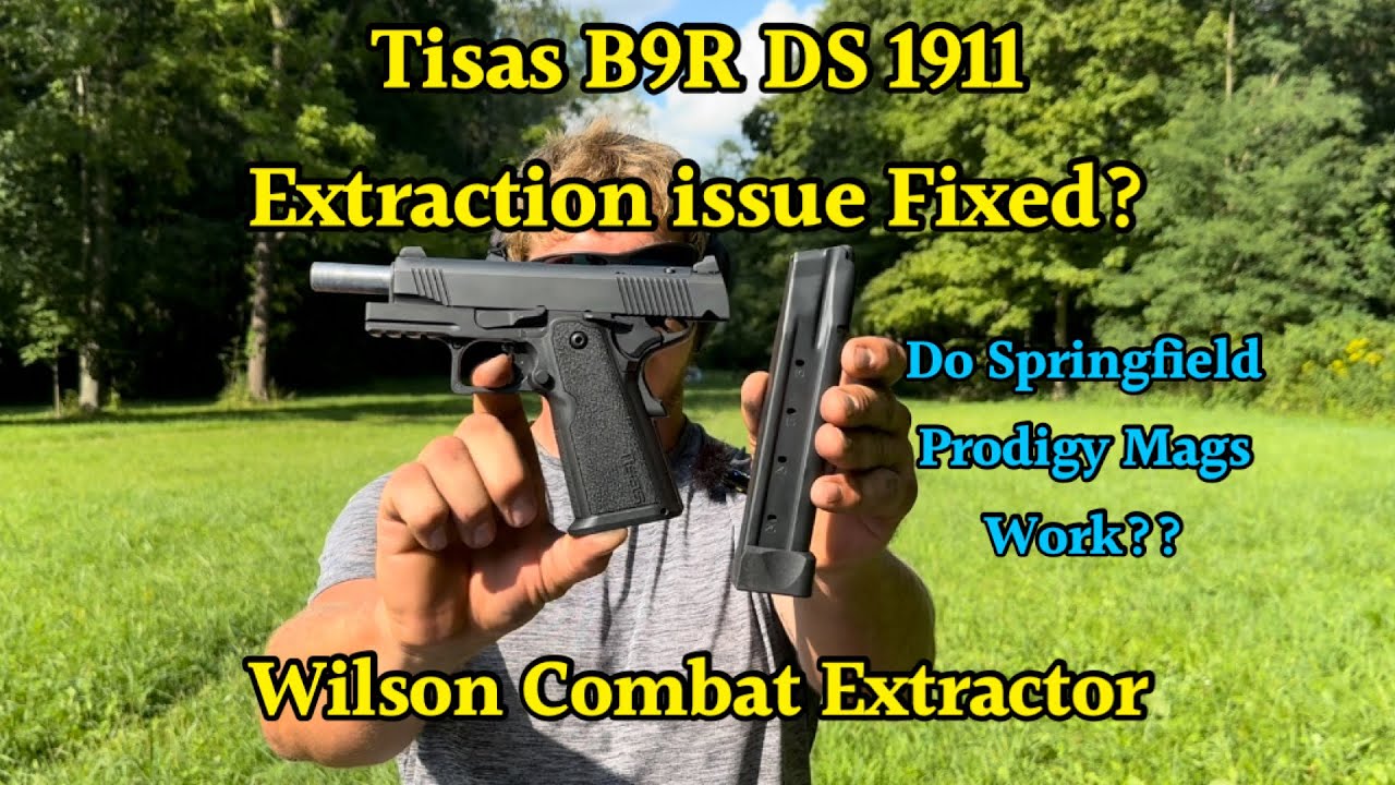 Tisas B9R DS 1911 Carry 9mm Extraction Issues Will the Wilson Combat ...