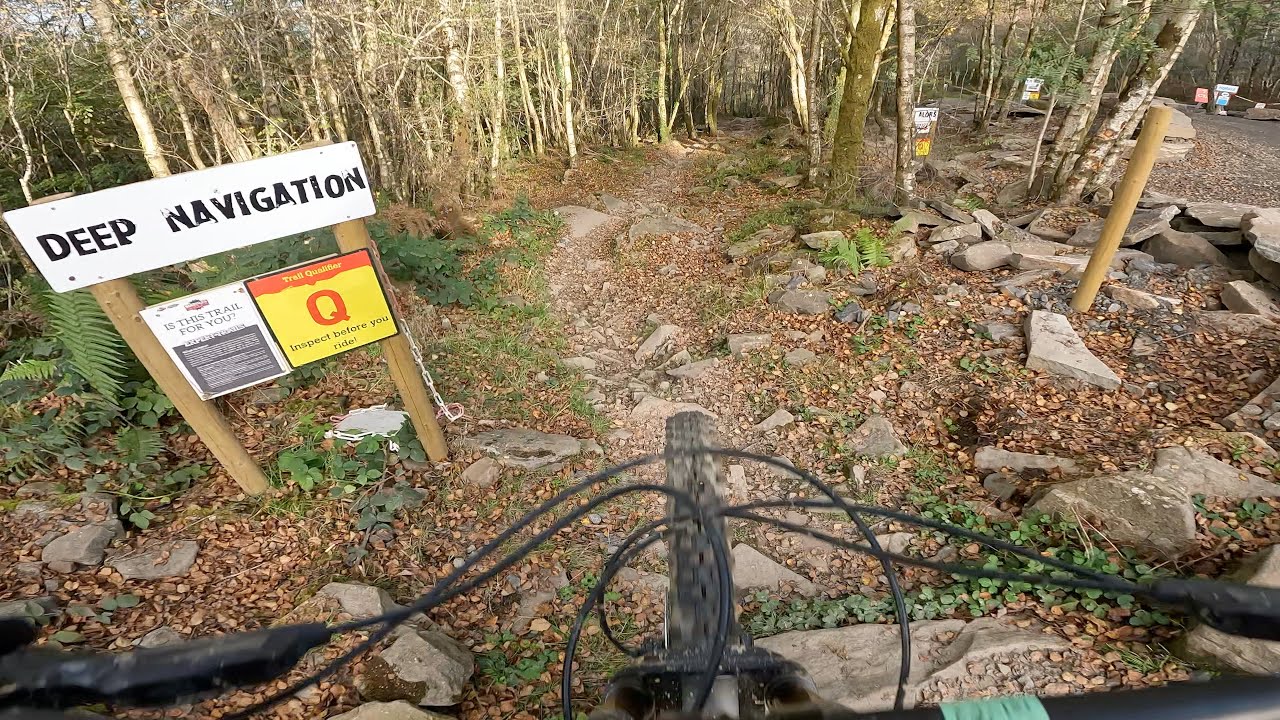 Bike Park Wales - Deep Navigation - Black Tech Trail - YouTube