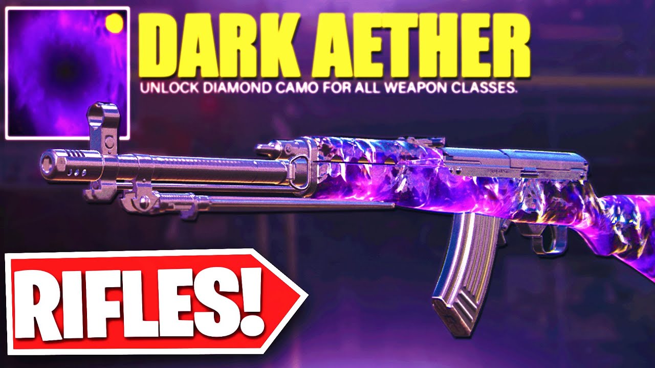 HOW to UNLOCK DARK AETHER in 2 GAMES | Tactical Rifles (Call of Duty ...