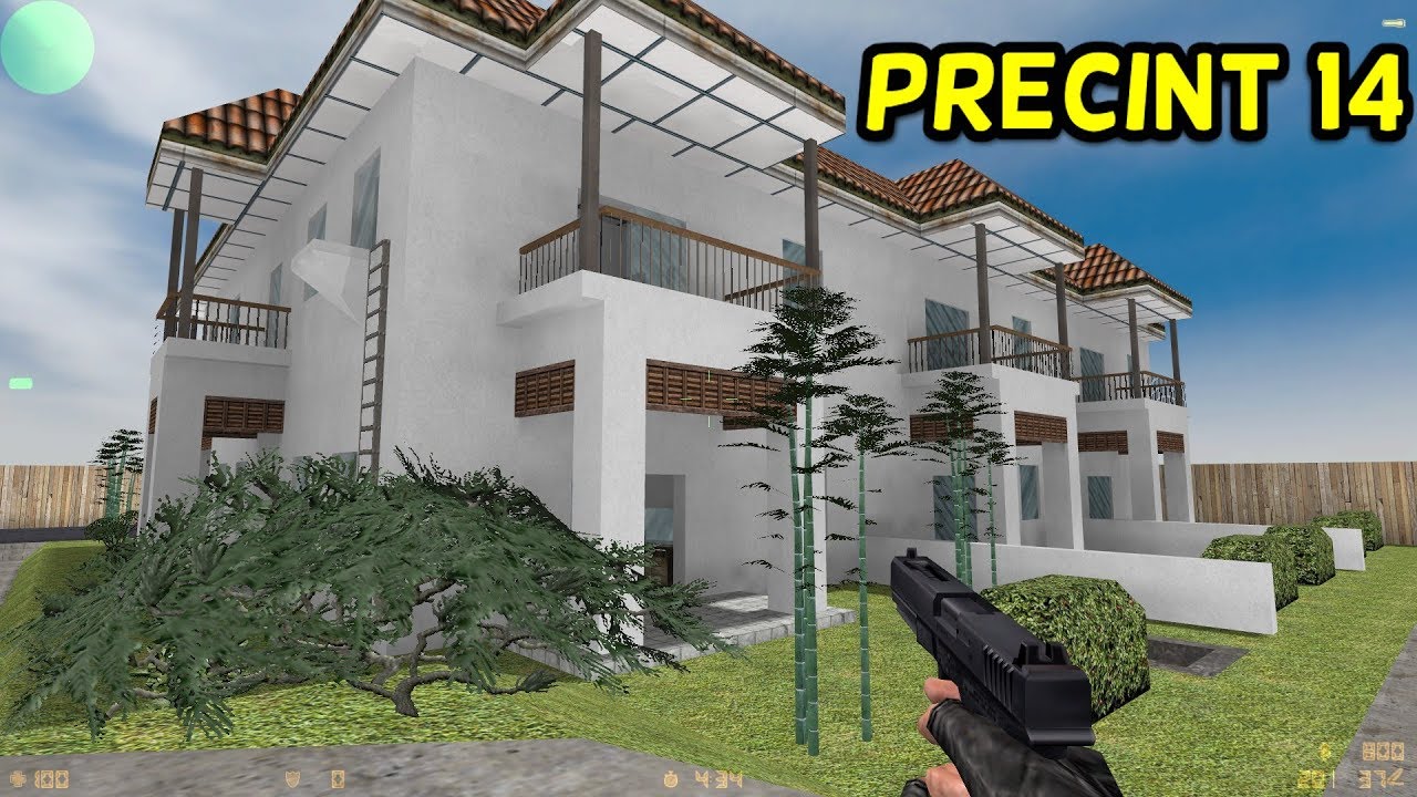 Counter-Strike: Condition Zero Custom Map - de_Precint 14 - YouTube