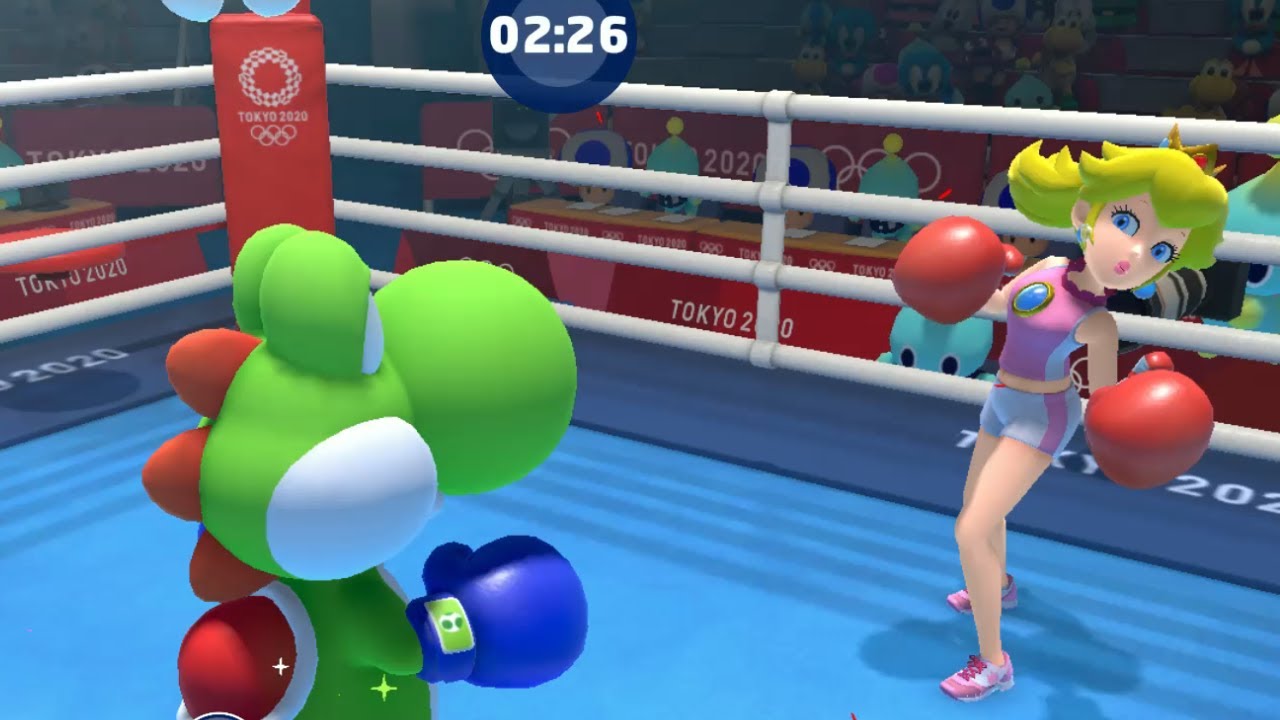 Mario & Sonic At The Olympic Games Tokyo 2020 Boxing Yoshi Luigi DK ...