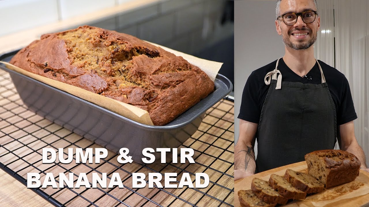 Dump-and-Stir Banana Bread | Joseph Erdos - YouTube