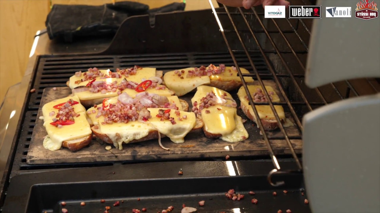 Raclette Brot vom Grill | Rezept | Stüssi's Grill Coaching | Folge 019 ...