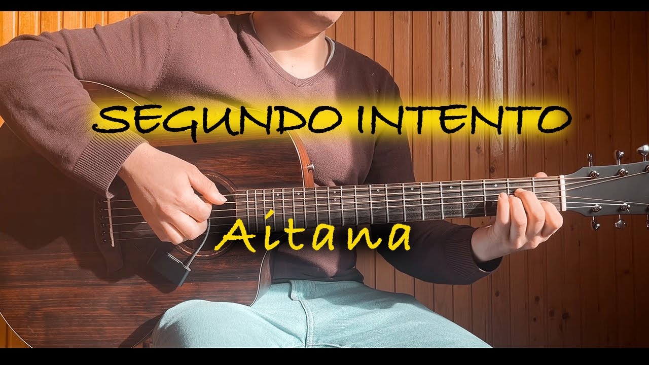 Aitana - SEGUNDO INTENTO - Easy Guitar Chords Tutorial - YouTube