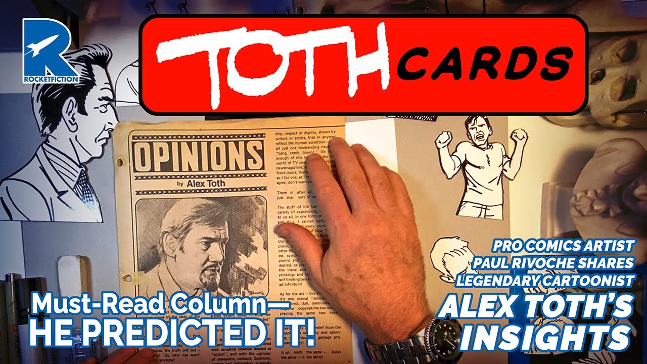 TOTHCARDS EPISODE 9: Robot Dreams artist Paul Rivoche reads 70's Toth ...