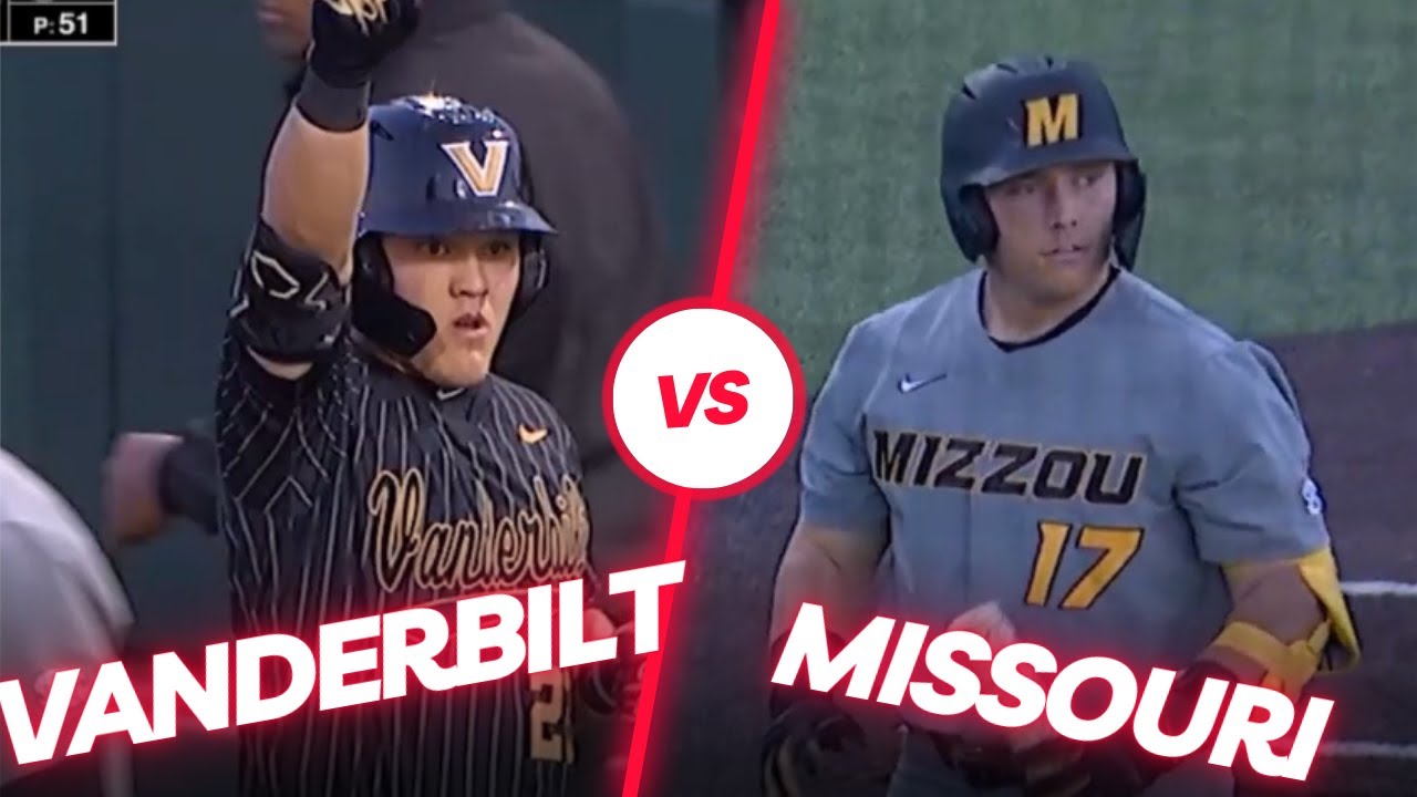 Missouri vs #7 Vanderbilt Highlights - YouTube