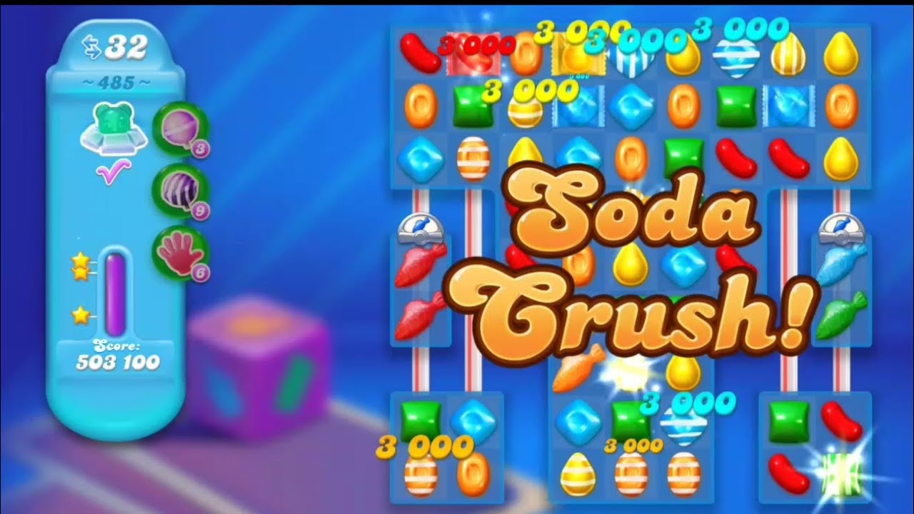 Candy Crush Soda Saga Android Game | Level 477 To 485 - YouTube
