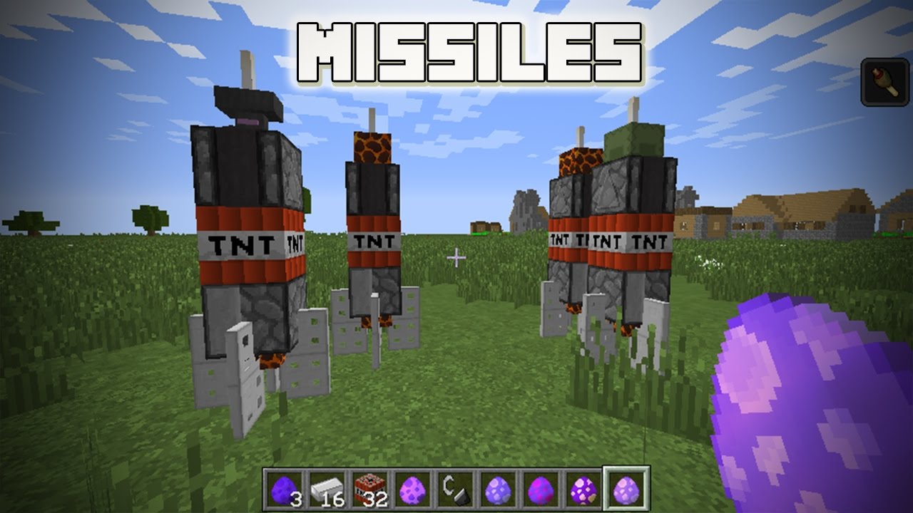 Minecraft Tutorial - Cara Membuat Missile - YouTube