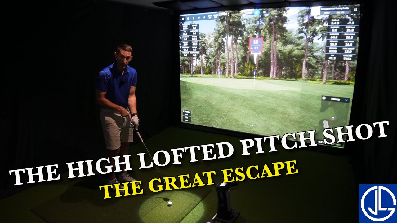 THE HIGH LOFTED PITCH SHOT! - This one is one you want to practice ...