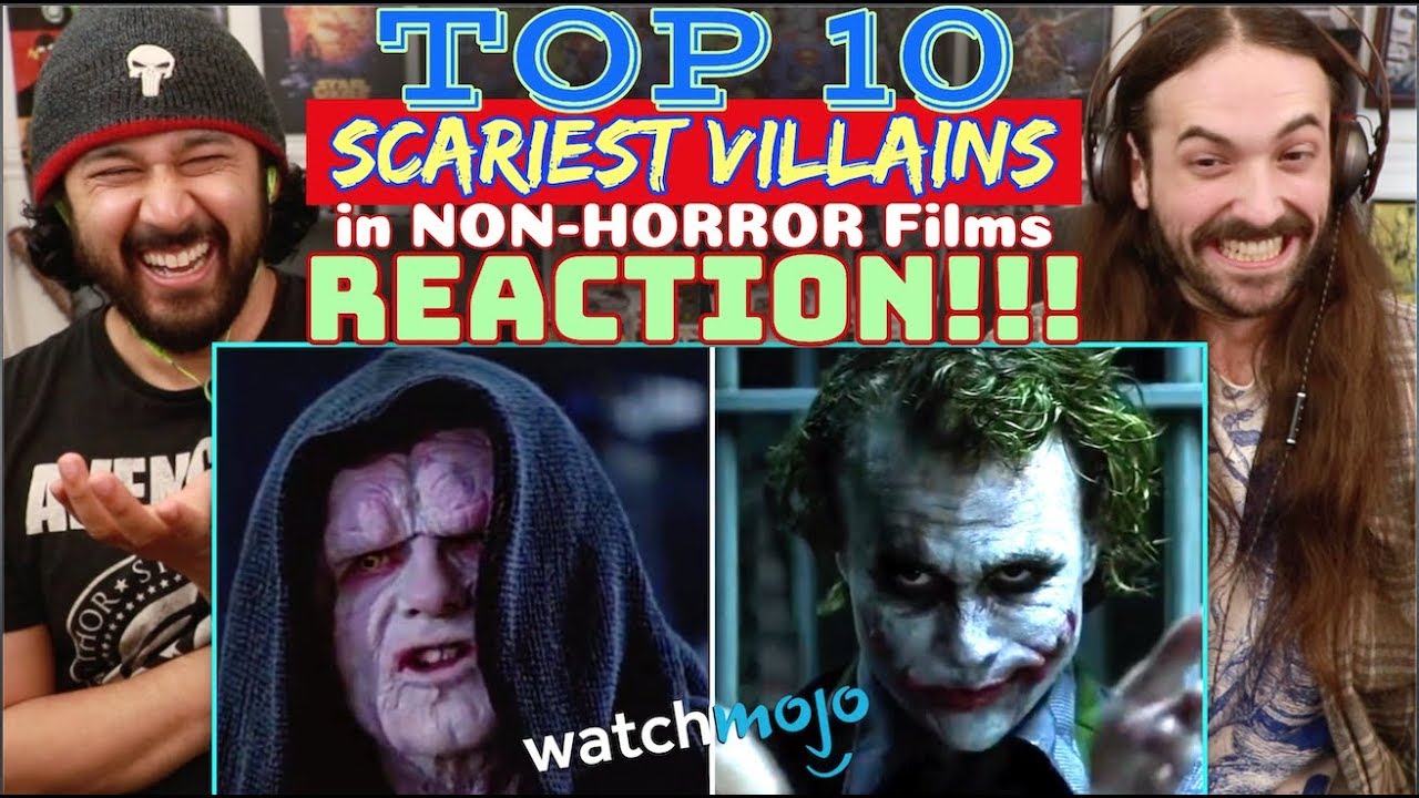 TOP 10 SCARIEST Villains in Non-Horror Films - REACTION!!! - YouTube