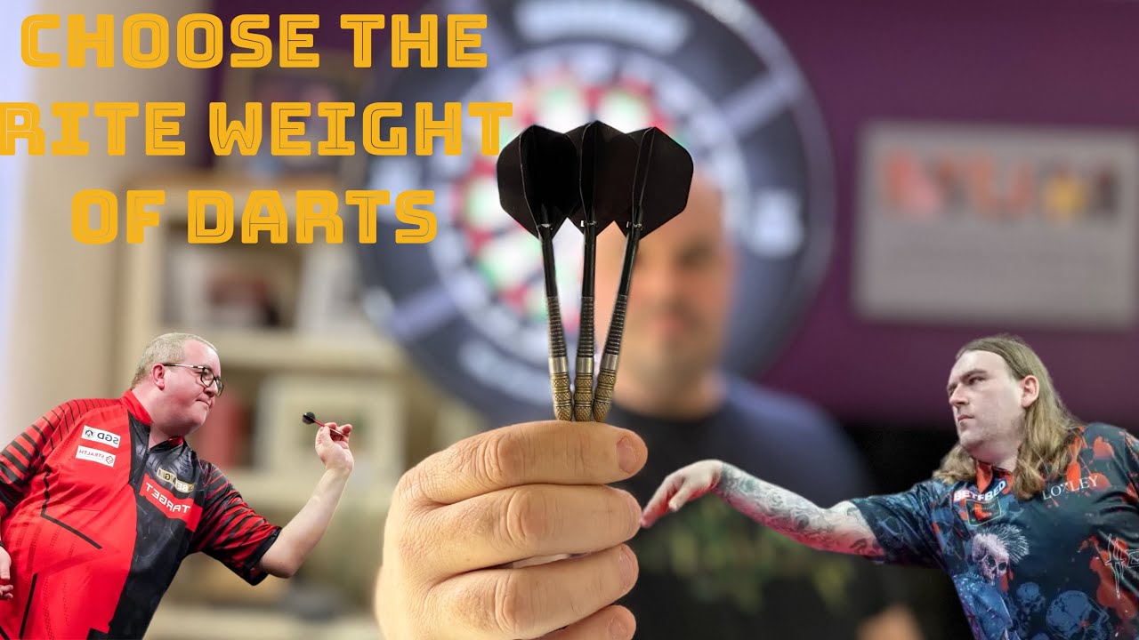 How to choose the rite weight of darts - YouTube