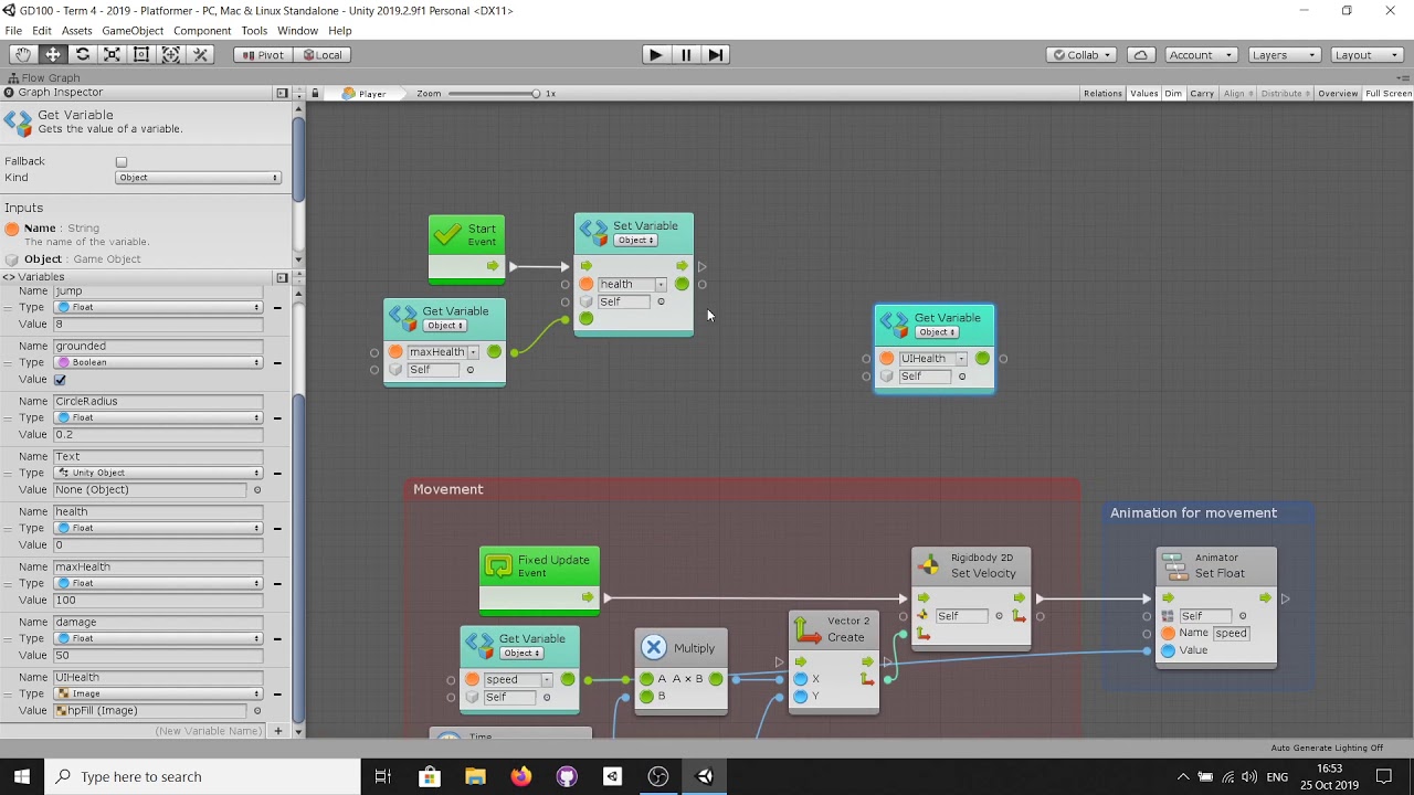 GD100 - Simple health system using Bolt in Unity - YouTube
