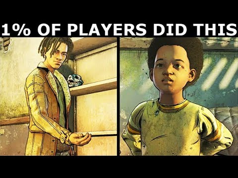 1% Of Players Didn't Intervene When AJ Insisted On Keeping His Gun - The Walking Dead S4 Episode 2
