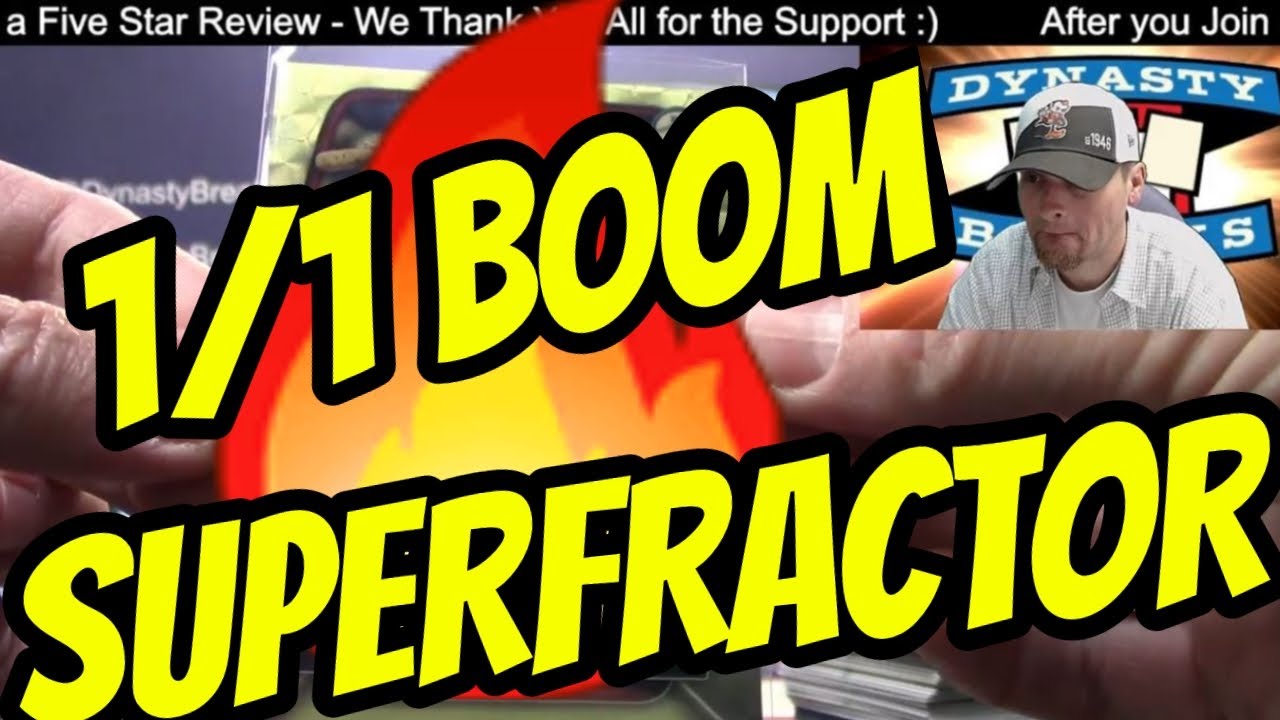 SUPERFRACTOR BOOM 2023 Bowman Chrome HTA Hobby Mixer Baseball Card 6 ...