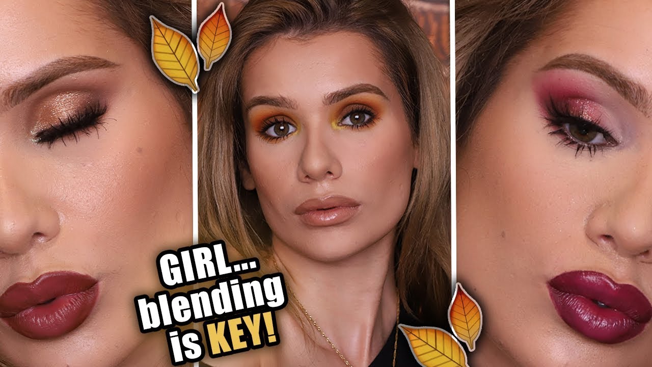3 *EASY* Fall Makeup Looks using HOT NEW Products! - YouTube