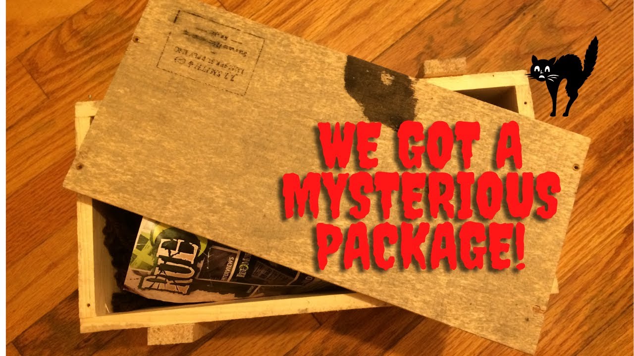 We Got A Mysterious Package! Let me tell you about The Buried Puppet ...