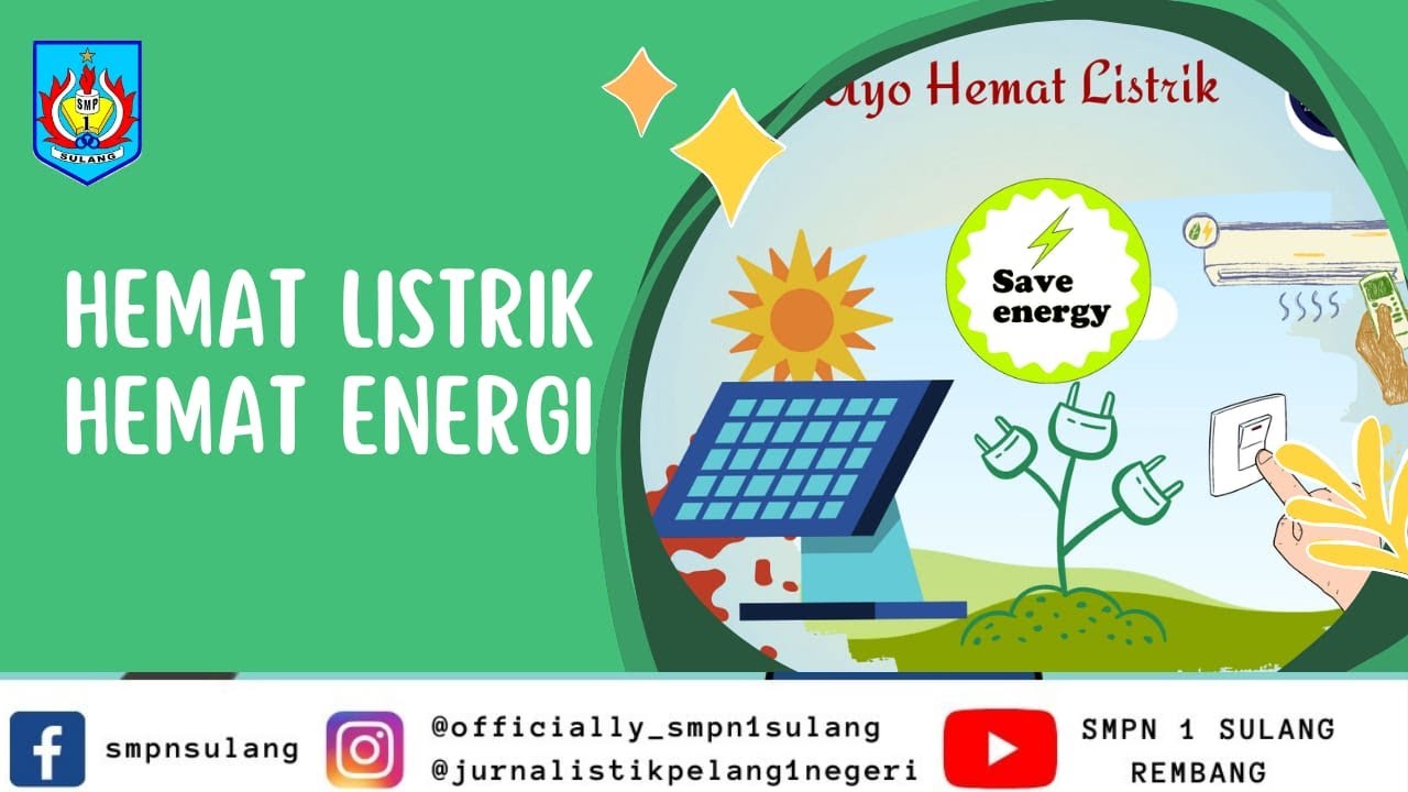 HEMAT LISTRIK, HEMAT ENERGI - YouTube