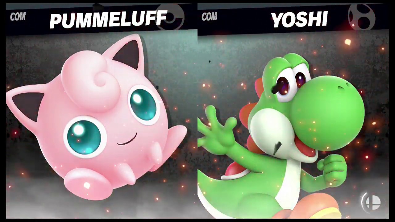 N64 Classic Battle #49 - Jigglypuff vs. Yoshi - Super Smash Bros ...