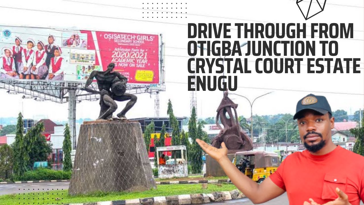 Drive through Video from Otigba Junction to Crystal Court Estate Enugu ...