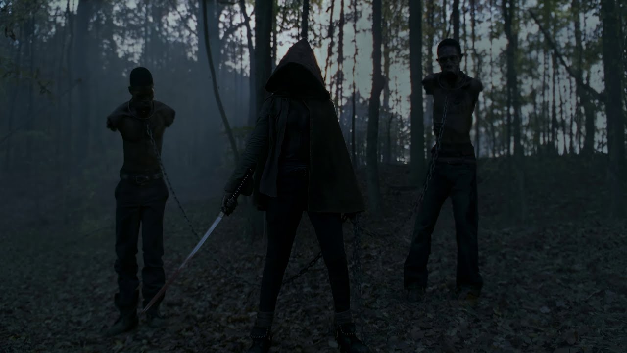 The Walking Dead S02E13 | Michonne's First Appearance [4K] - YouTube